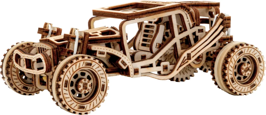 WOODEN CITY 3D puzzle Automobil Buggy 137 dílů | Puzzle-puzzle.cz