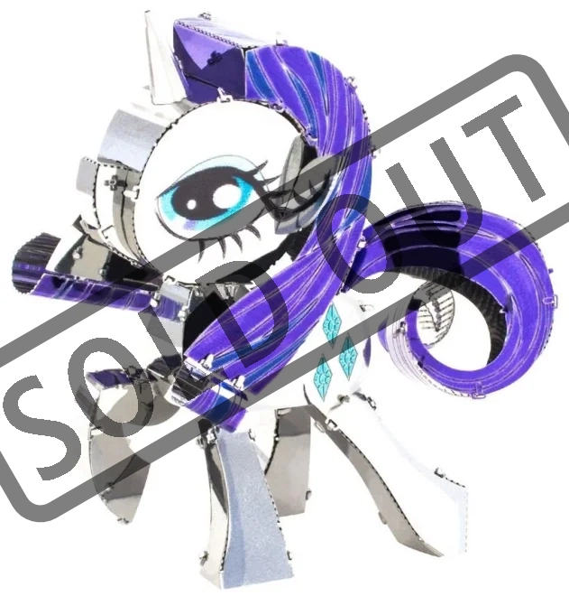 METAL EARTH 3D puzzle My Little Pony: Rarity | Puzzle-puzzle.cz