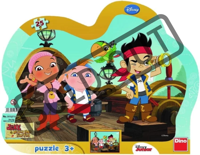 DINO Jake a piráti ze Země Nezemě | Puzzle-puzzle.cz