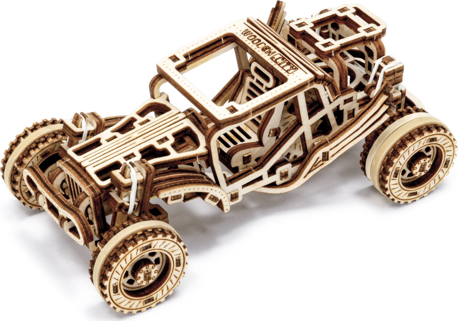 WOODEN CITY 3D puzzle Automobil Buggy 137 dílů | Puzzle-puzzle.cz