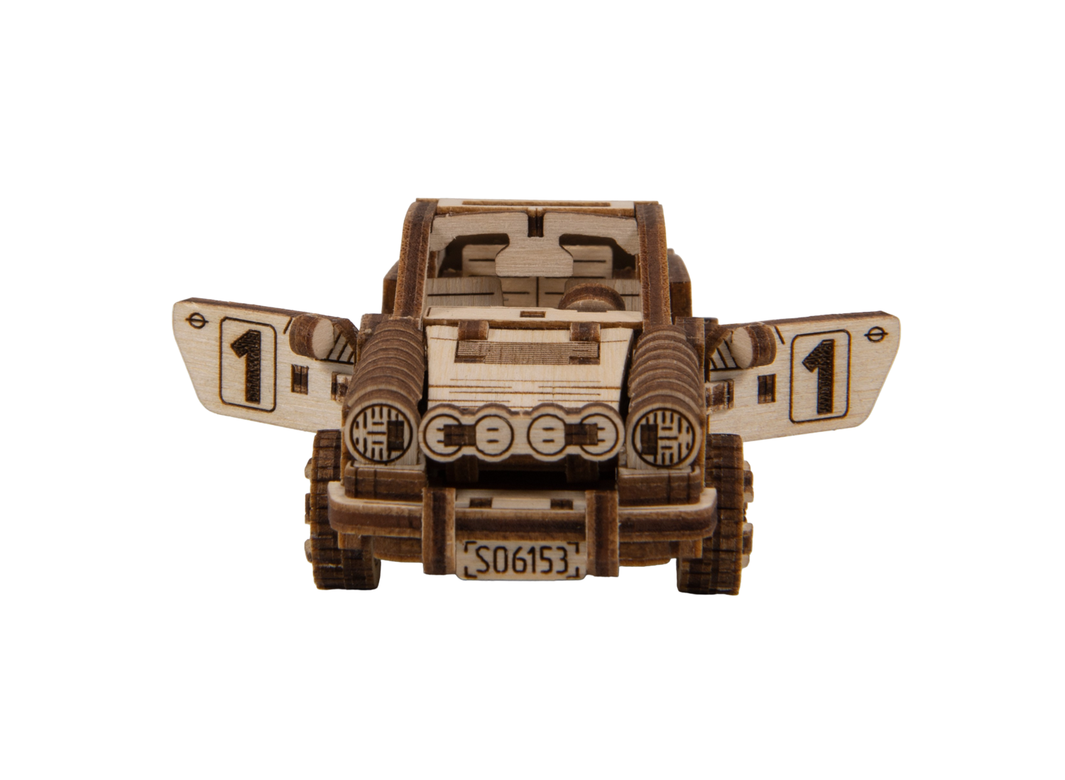 WOODEN CITY 3D puzzle Superfast Rally Car č.4 | Puzzle-puzzle.cz