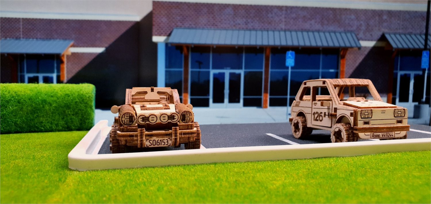 WOODEN CITY 3D puzzle Superfast Rally Car č.4 | Puzzle-puzzle.cz