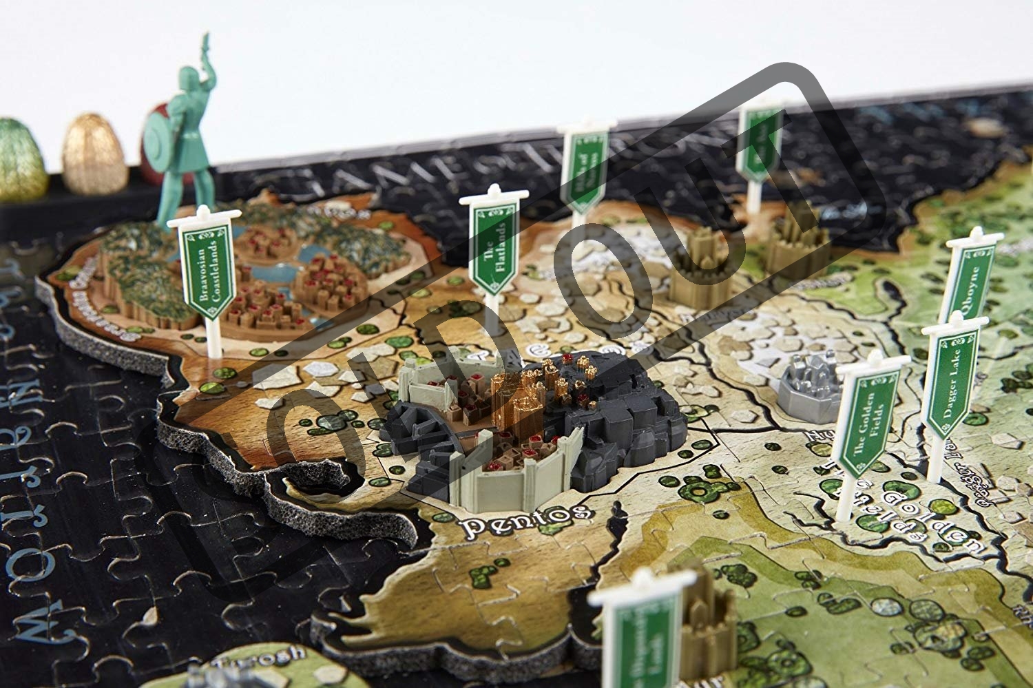 4D Cityscape 4D puzzle Hra o trůny: Essos | Puzzle-puzzle.cz