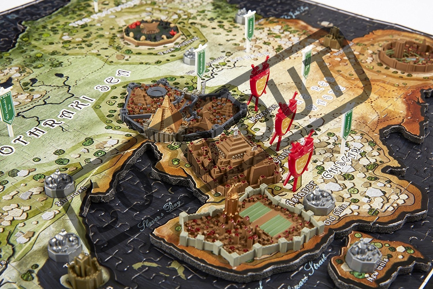 4D Cityscape 4D puzzle Hra o trůny: Essos | Puzzle-puzzle.cz