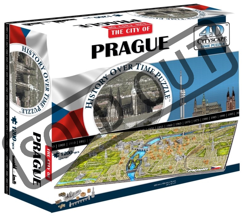 4D Cityscape 4D puzzle Praha | Puzzle-puzzle.cz