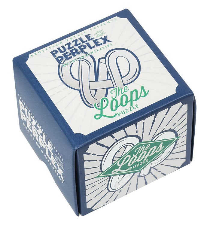 PROFESSOR PUZZLE Kovový hlavolam Puzzle Perplex: The Loops | Puzzle ...