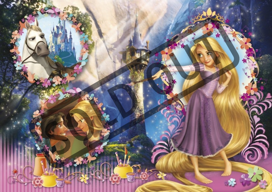 CLEMENTONI Puzzle Na vlásku: Locika 250 dílků | Puzzle-puzzle.cz