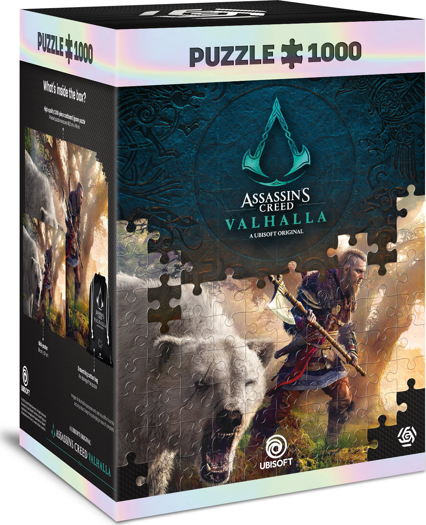 GOOD LOOT Puzzle Assassin's Creed Valhalla - Eivor & Polar Bear 1000 ...