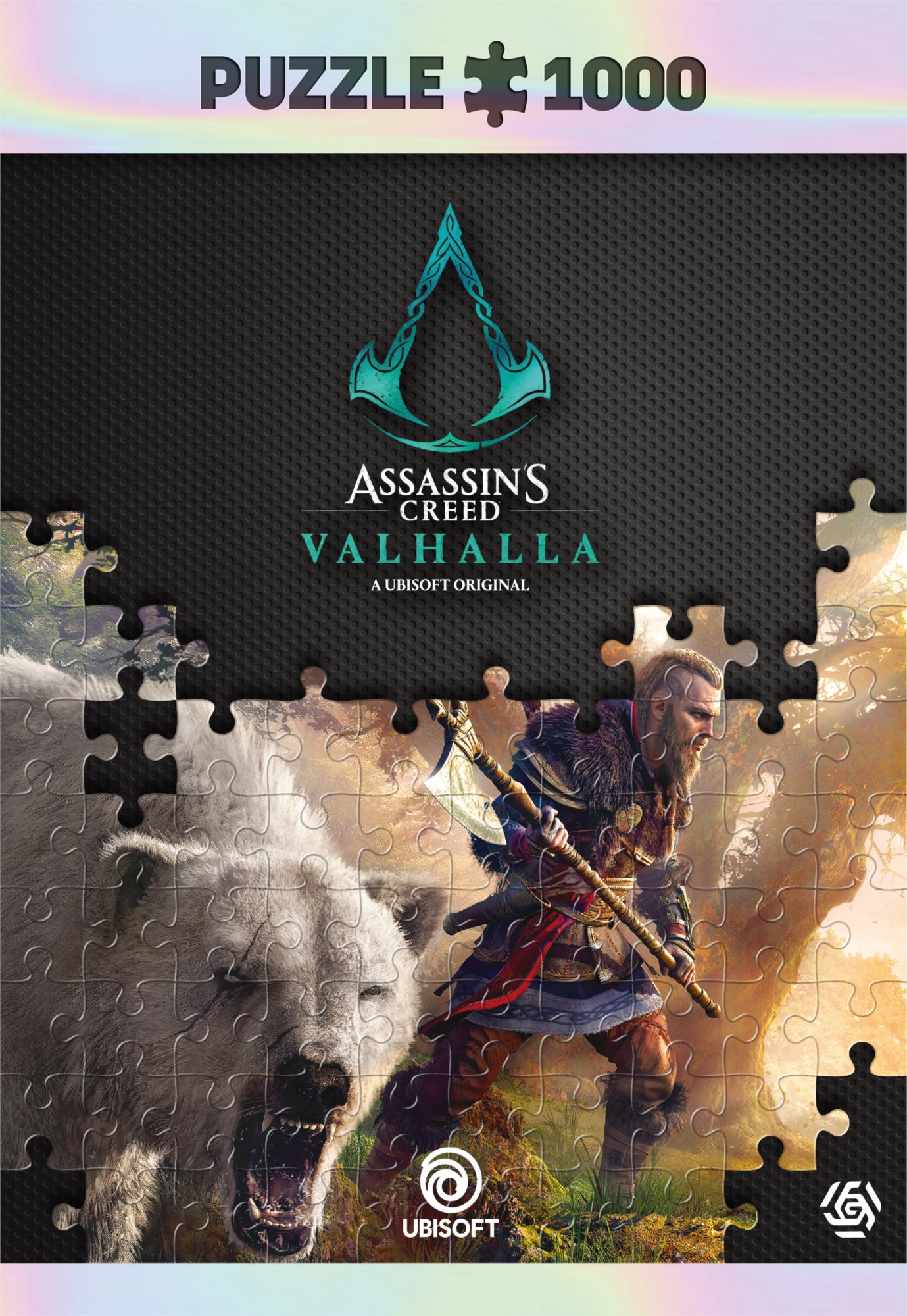 GOOD LOOT Puzzle Assassin's Creed Valhalla - Eivor & Polar Bear 1000 ...