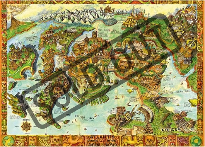 DINO Puzzle Atlantida 1000 dílků | Puzzle-puzzle.cz