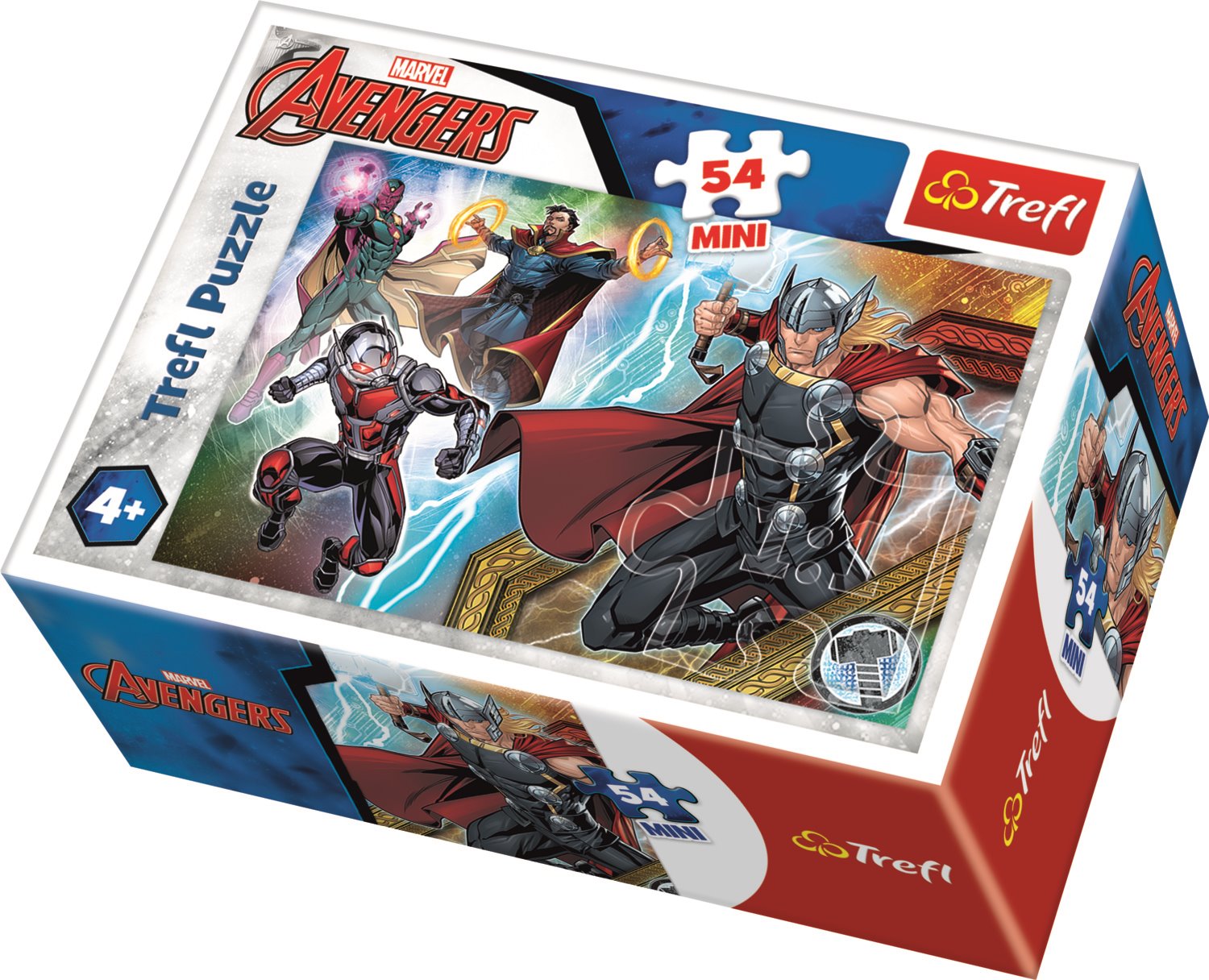 TREFL Puzzle Avengers: Thór 54 dílků | Puzzle-puzzle.cz