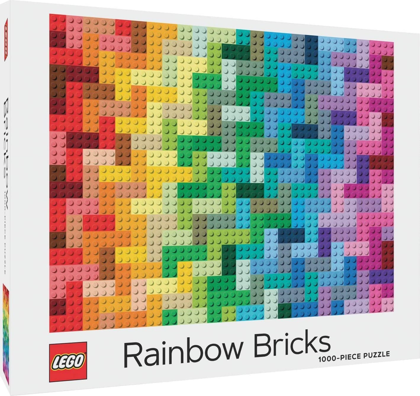 CHRONICLE BOOKS Puzzle LEGO® Rainbow Bricks 1000 dílků | Puzzle-puzzle.cz