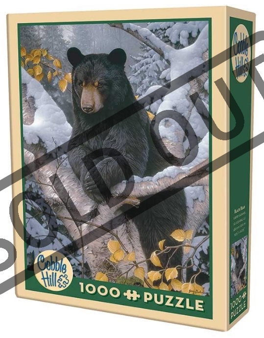 COBBLE HILL Puzzle Medvěd baribal 1000 dílků | Puzzle-puzzle.cz
