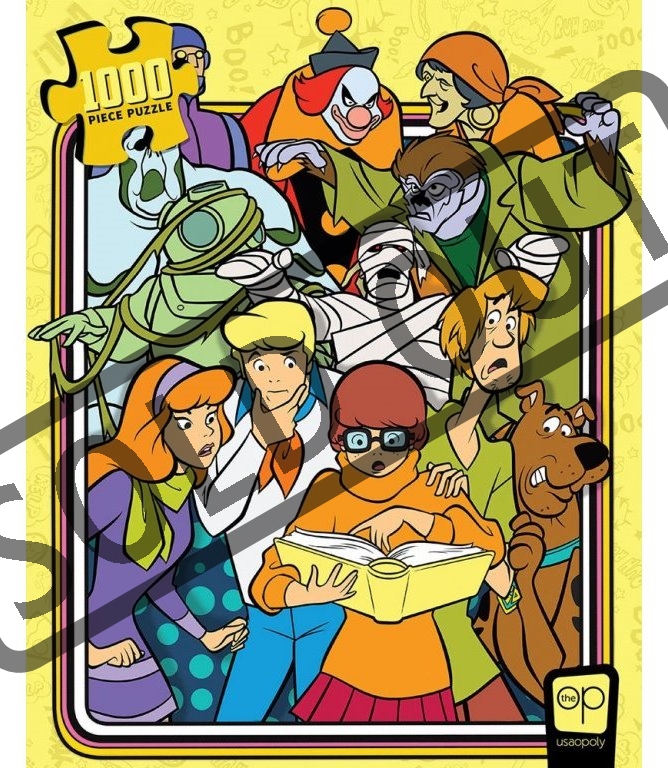 USAOPOLY Puzzle Scooby-Doo! 1000 dílků | Puzzle-puzzle.cz
