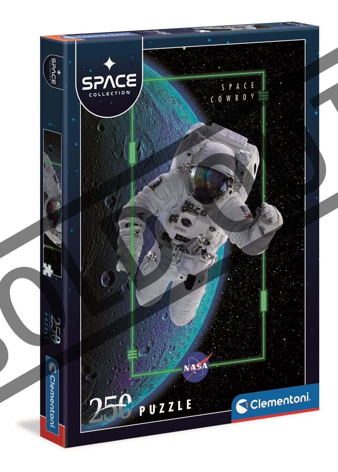 CLEMENTONI Puzzle Space NASA: Vesmírný kovboj 250 dílků | Puzzle-puzzle.cz