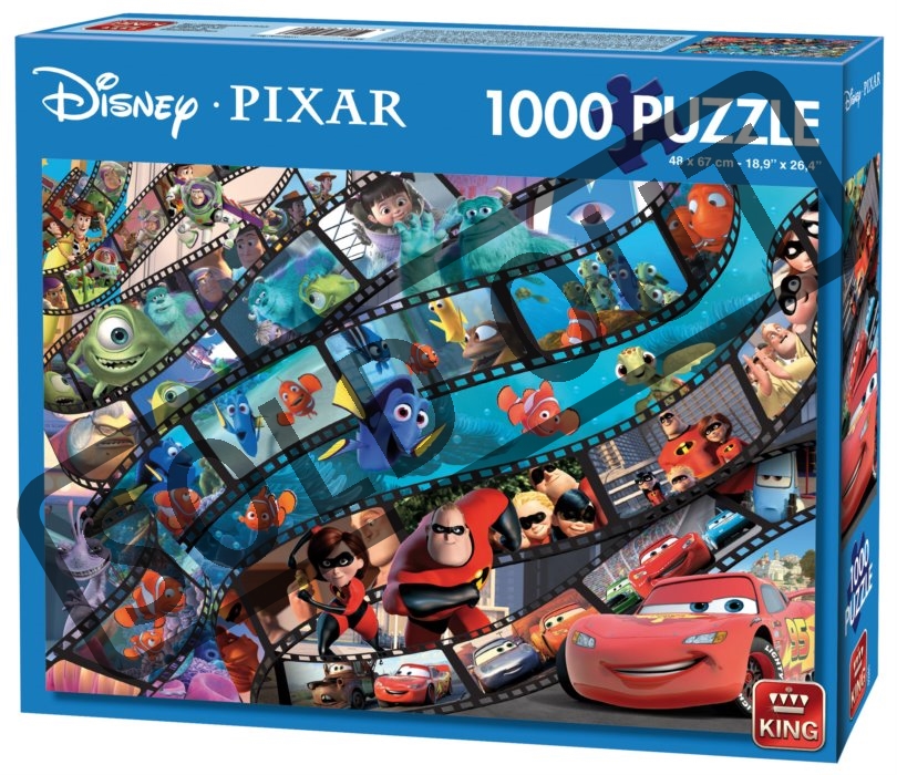 KING Puzzle Svět Disney Pixar 1000 dílků | Puzzle-puzzle.cz