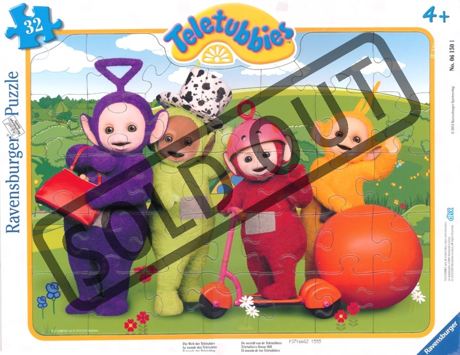 RAVENSBURGER Puzzle Svět Teletubbies 32 dílků | Puzzle-puzzle.cz
