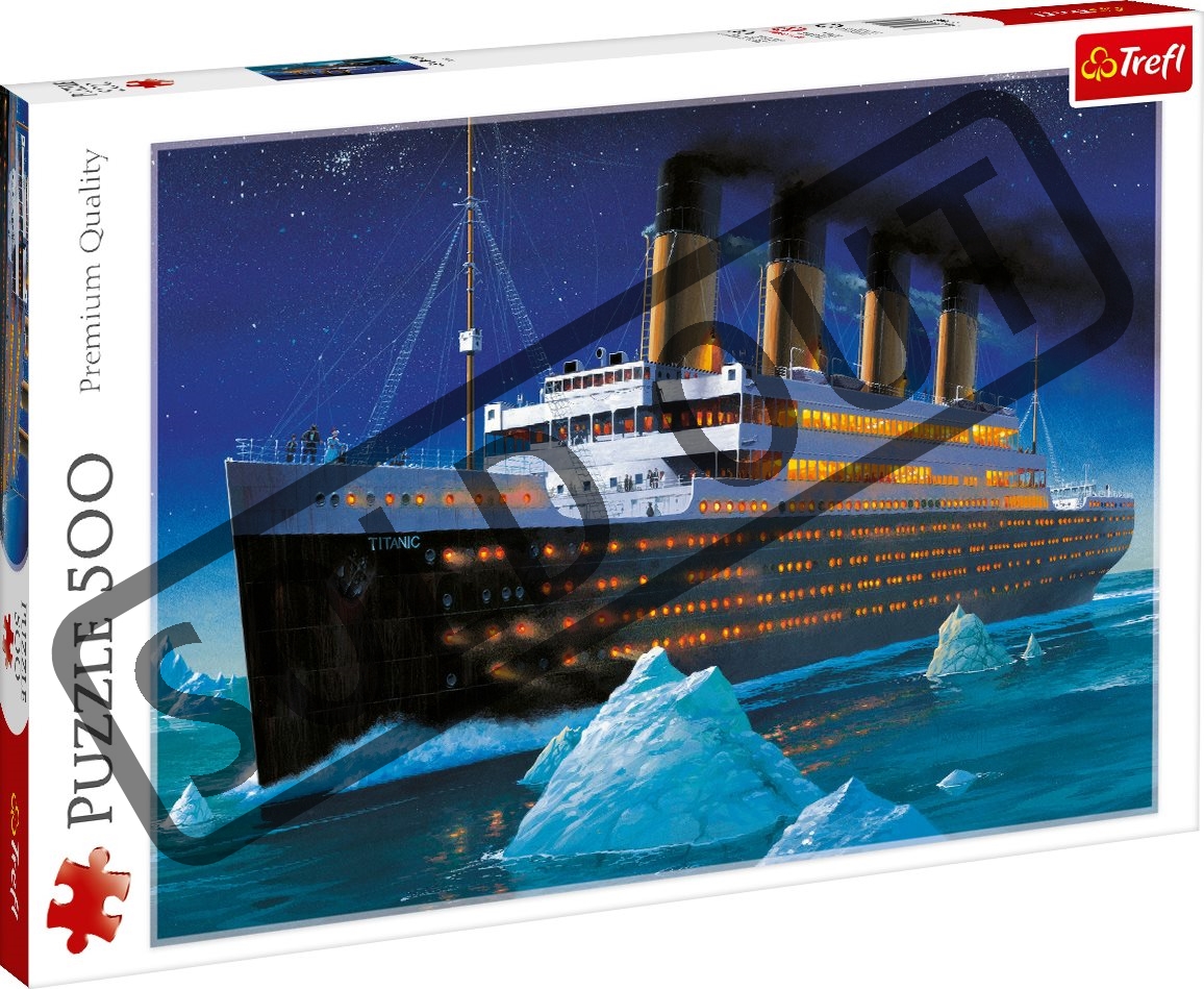 TREFL Puzzle Titanic 500 dílků | Puzzle-puzzle.cz