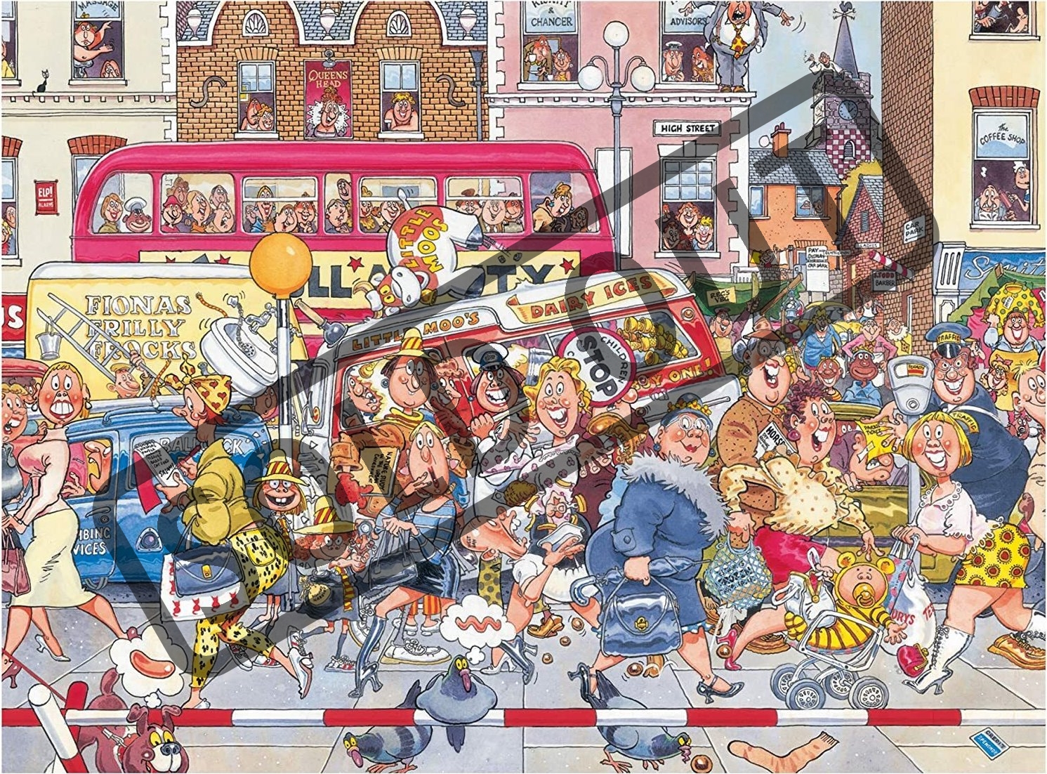 JUMBO Puzzle WASGIJ 3: Do naha! 1000 dílků | Puzzle-puzzle.cz