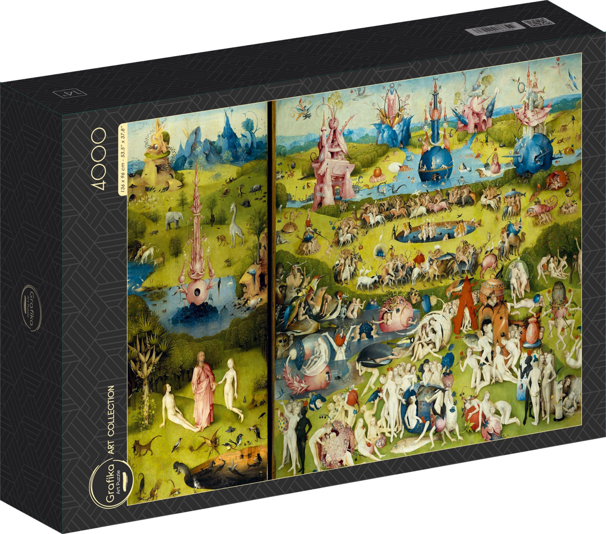 GRAFIKA Puzzle Zahrada pozemských rozkoší 4000 dílků | Puzzle-puzzle.cz
