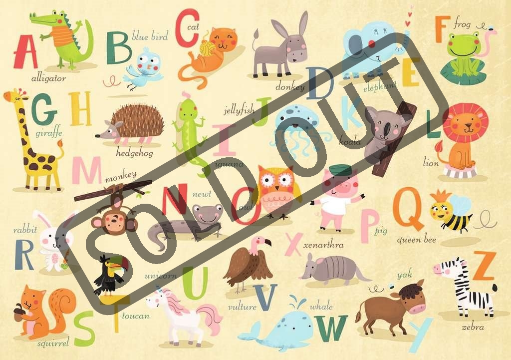 RAVENSBURGER Puzzle Zvířecí abeceda 35 dílků | Puzzle-puzzle.cz