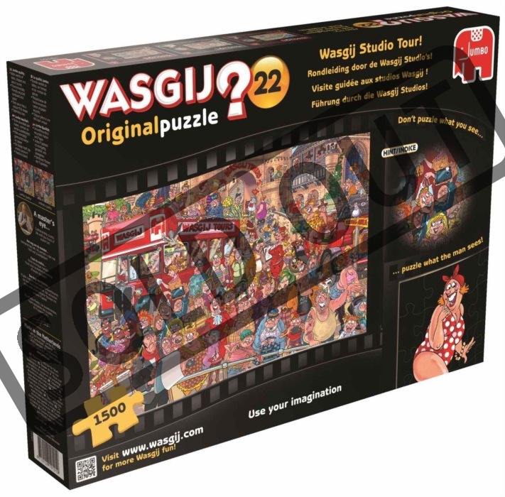 JUMBO Puzzle WASGIJ 22: Prohlídka studia Wasgij 1500 dílků | Puzzle ...