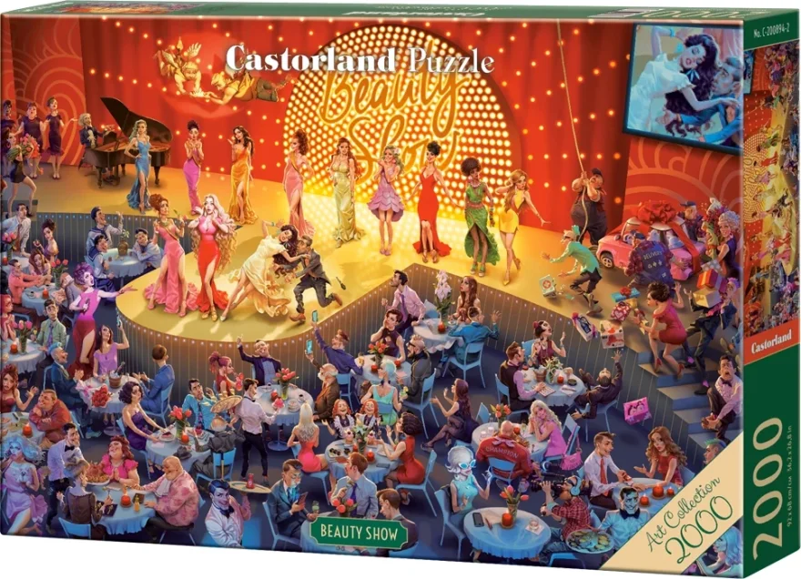 CASTORLAND Puzzle Art Collection: Přehlídka krásy 2000 dílků | Puzzle ...