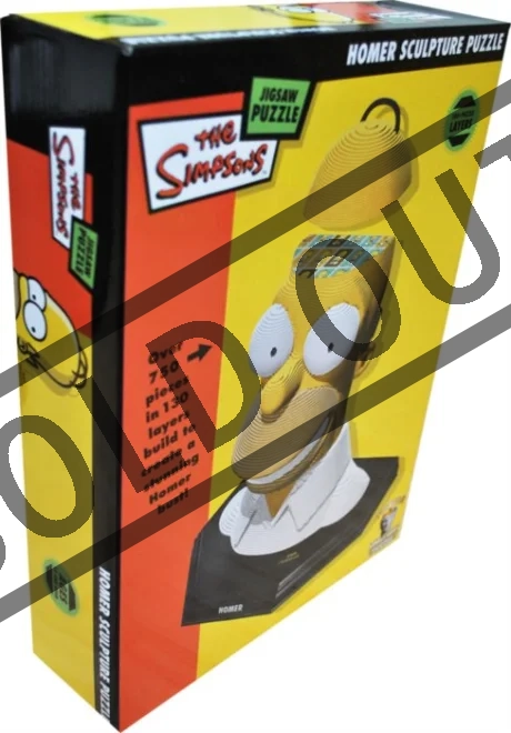 Simpsonovi - Homer Simpson | Puzzle-puzzle.cz